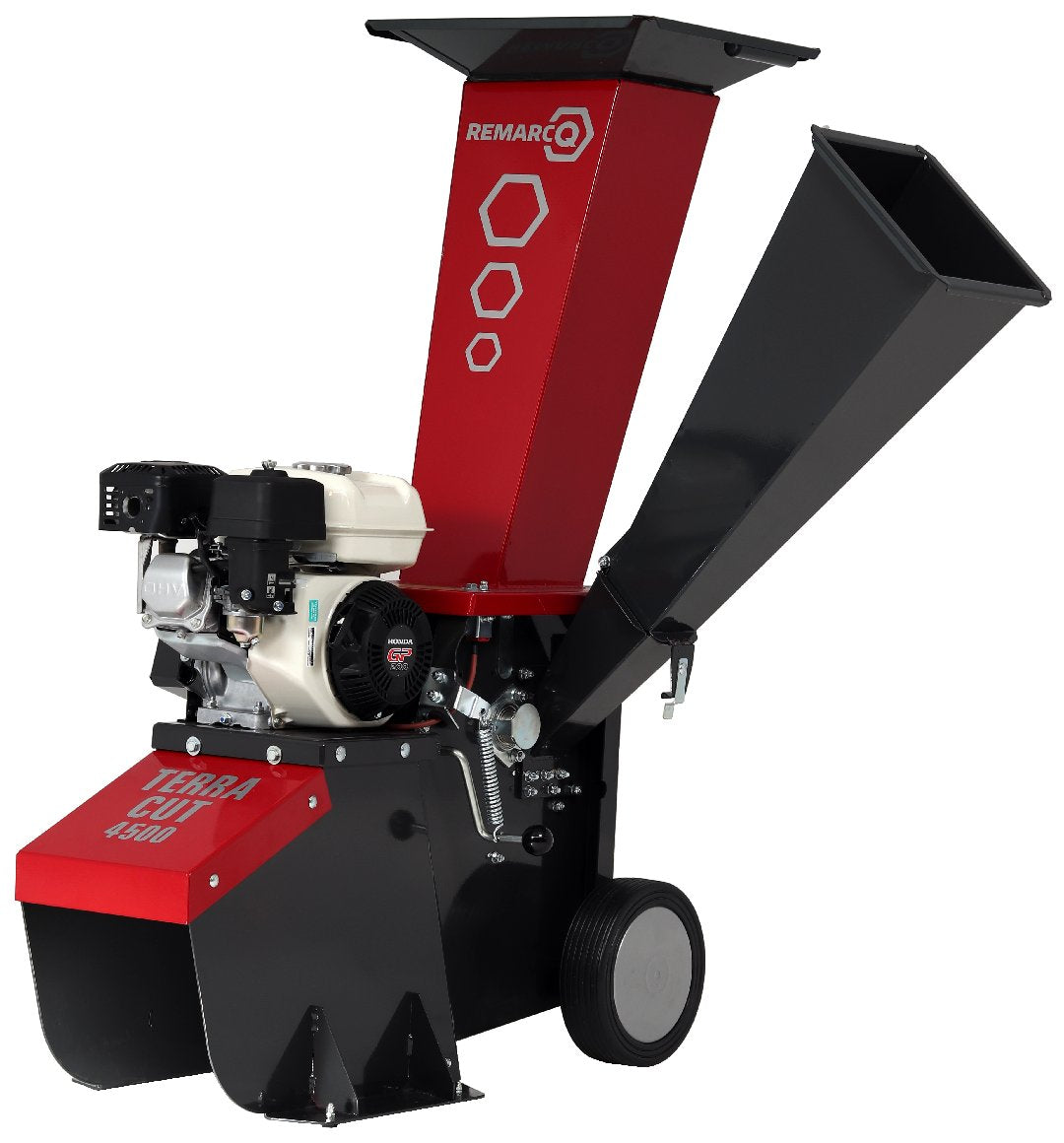 Remarc Benzin-Häcksler Terra Cut B 4500 RQ inkl. Asttrichter - rot mit ...